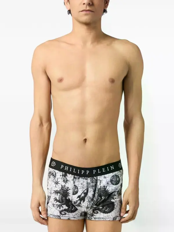 Philipp Plein Zodiac-print Boxers