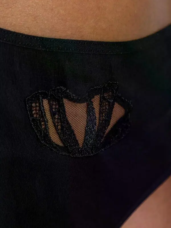 Hanro Rosaria Lace-insert Briefs