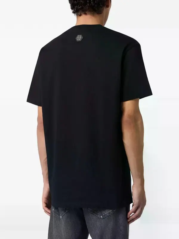 Philipp Plein Skull Monogram-print T-shirt