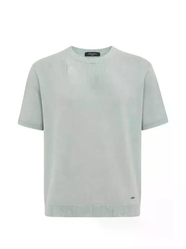 TOMBOLINI Fine-knit Crew-neck T-shirt