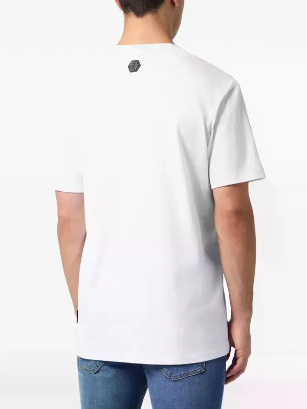 Philipp Plein Teddy Plane Crystal-embellished T-shirt