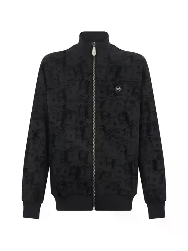 Philipp Plein Dollar-print Track Jacket