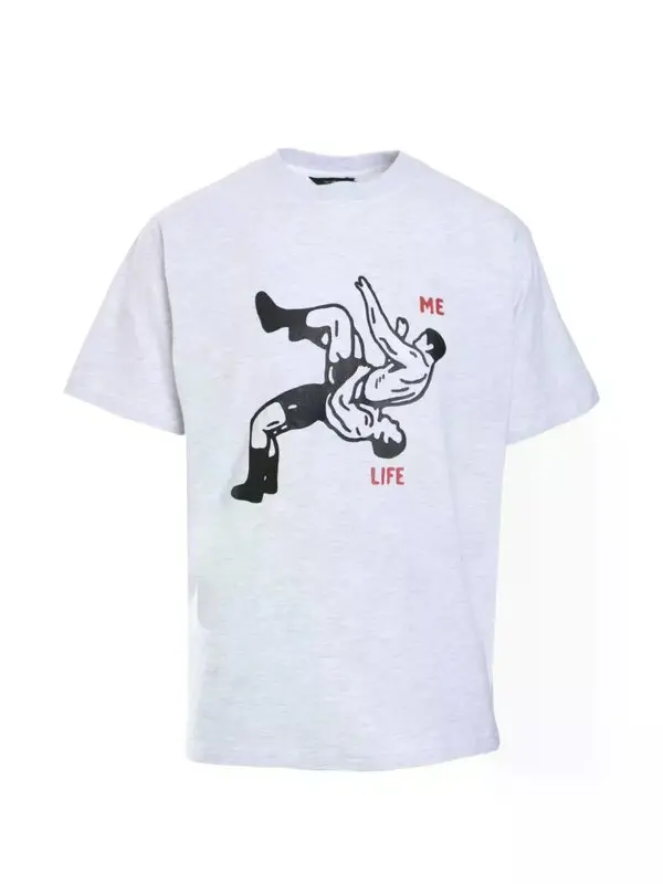 TEE LIBRARY Graphic-print Relaxed-fit T-shirt