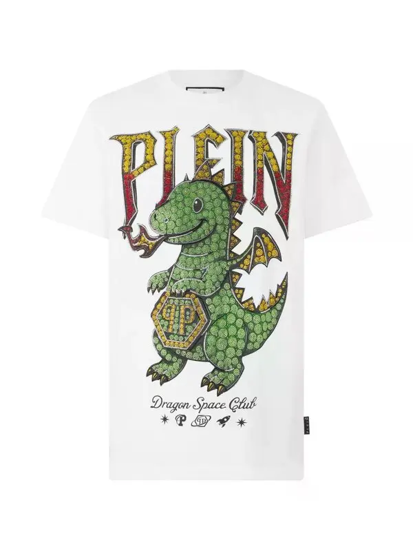 Philipp Plein Dragon Stones T-shirt - White