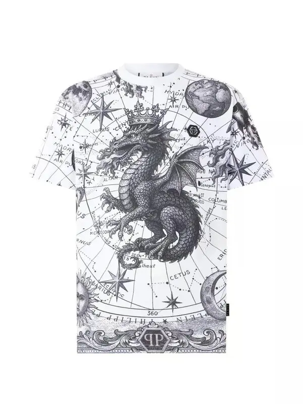 Philipp Plein Zodiac-print T-shirt