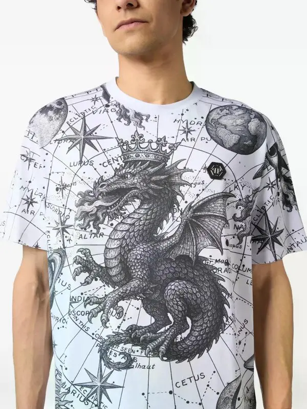Philipp Plein Zodiac-print T-shirt