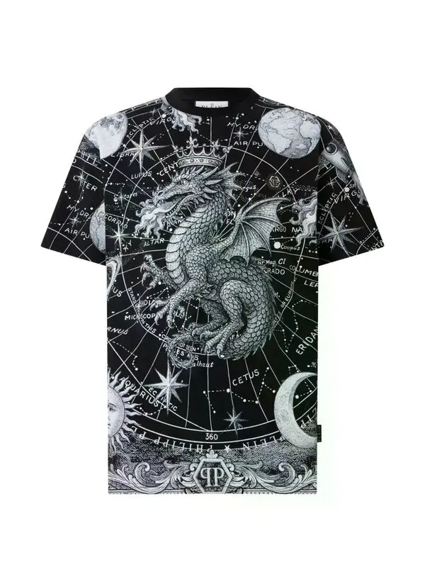 Philipp Plein Zodiac-print T-shirt