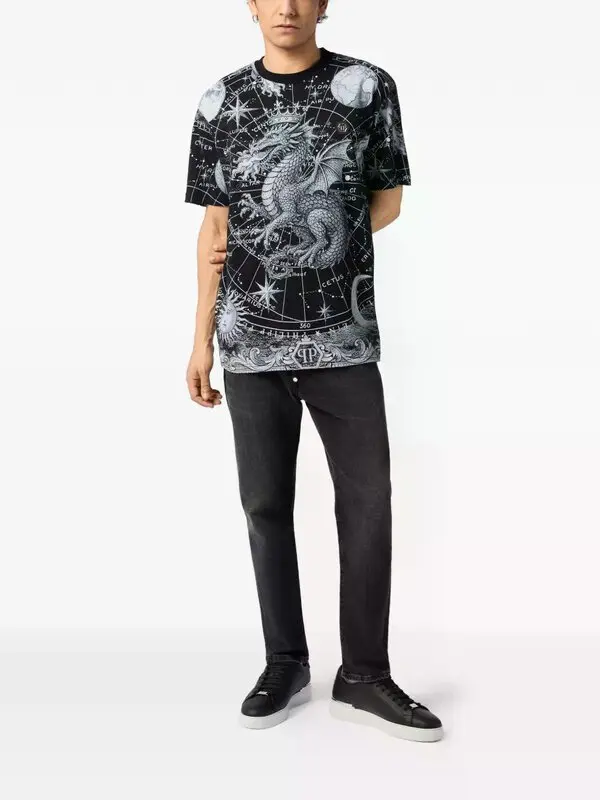 Philipp Plein Zodiac-print T-shirt