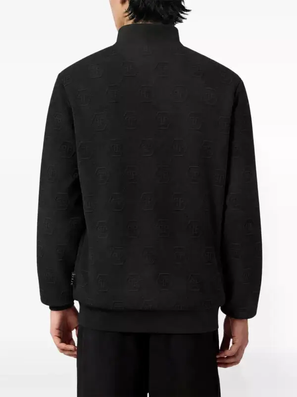Philipp Plein Jacquard-monogram Tracksuit Jacket
