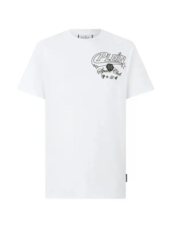 Philipp Plein Space Club Logo-print T-shirt