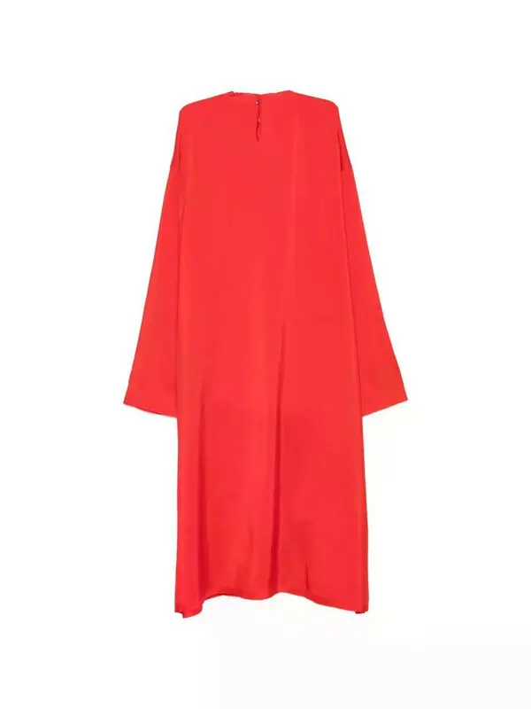 Sofie D'hoore Long-sleeve Shift Midi Dress
