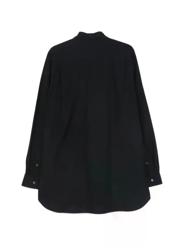 Sofie D'hoore Curved-hem Long-sleeve Shirt