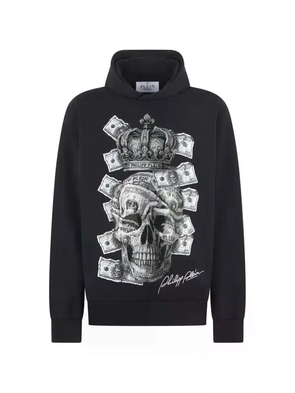 Philipp Plein Rhinestone-embellished Hoodie