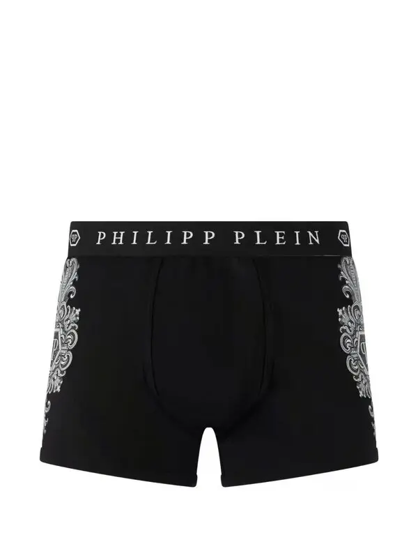 Philipp Plein Baroque Logo-waistband Boxers