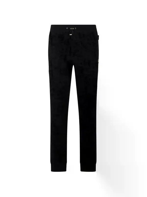 Philipp Plein All-over Dollar Skull Trousers - Black