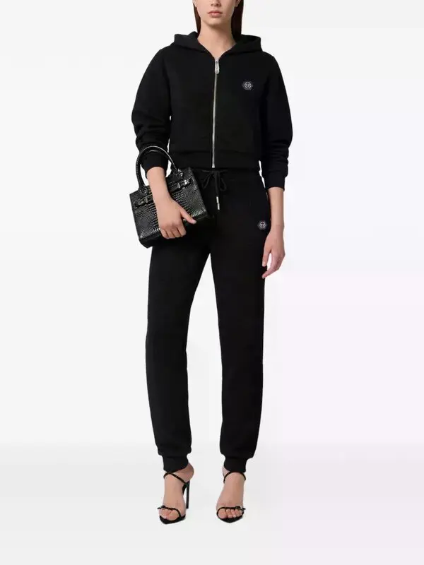 Philipp Plein Monogram-jacquard Track Pants