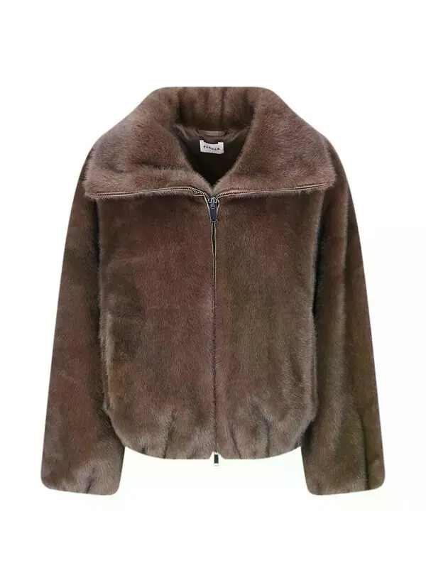 P.a.r.o.s.h Zip-up Faux-fur Jacket