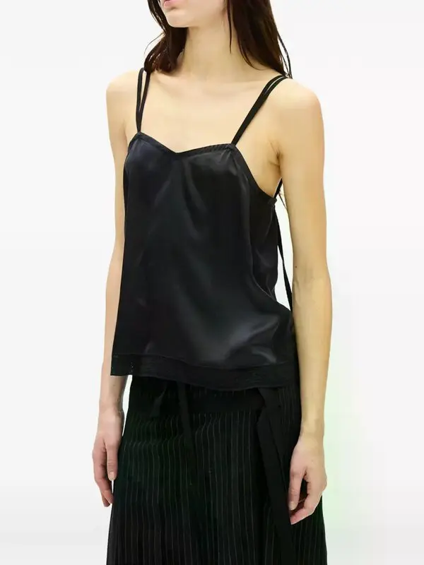 ANN DEMEULEMEESTER Silk Camisole Top
