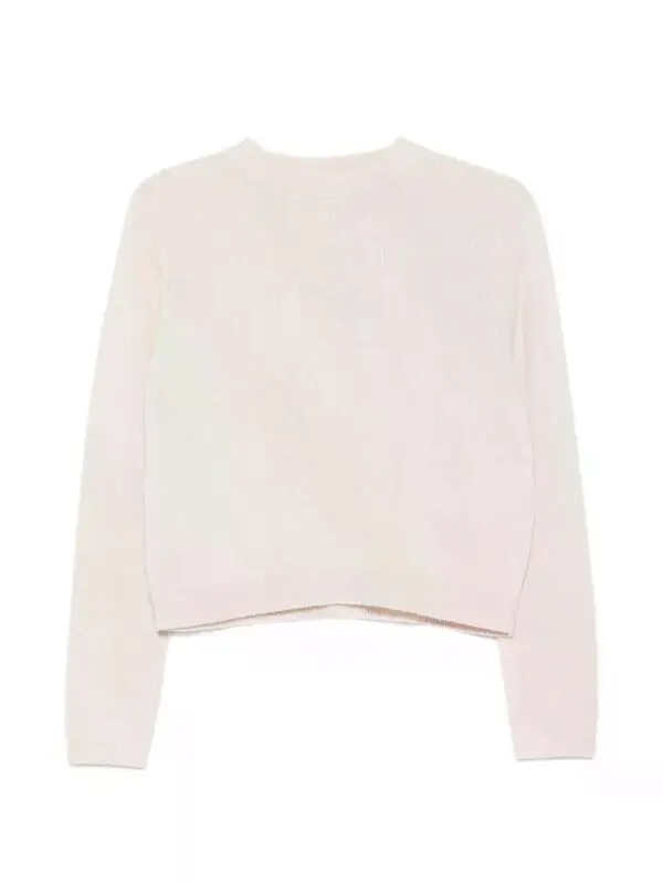I BLUES Ribbed-trim Pullover