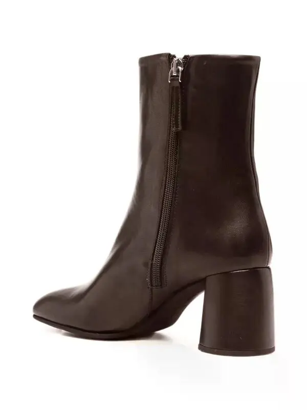 POEVE Thea Side-zip Block-heel Boots