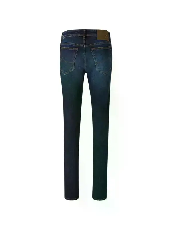 Jacob Cohen Whiskered Slim-fit Jeans