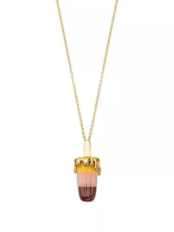 EDINA KISS Agate And Opal Popsicle Necklace