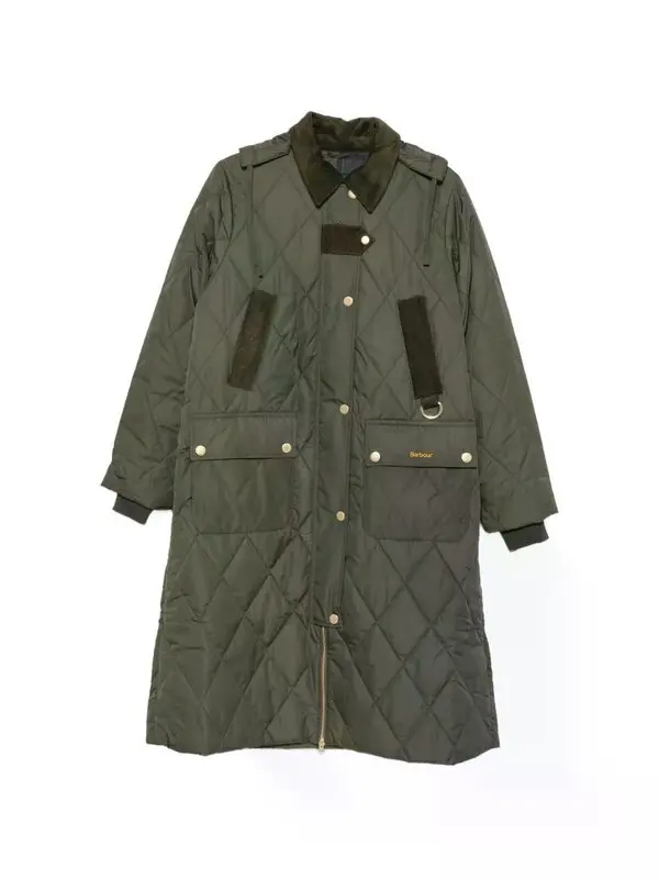 Barbour Hooded Quilted Coat