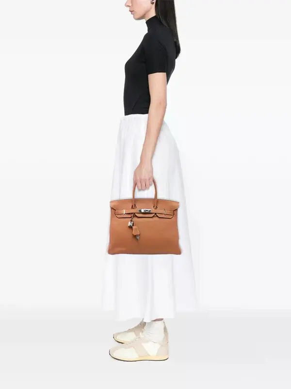 Hermès 2010 Togo Birkin Retourne 35 Handbag