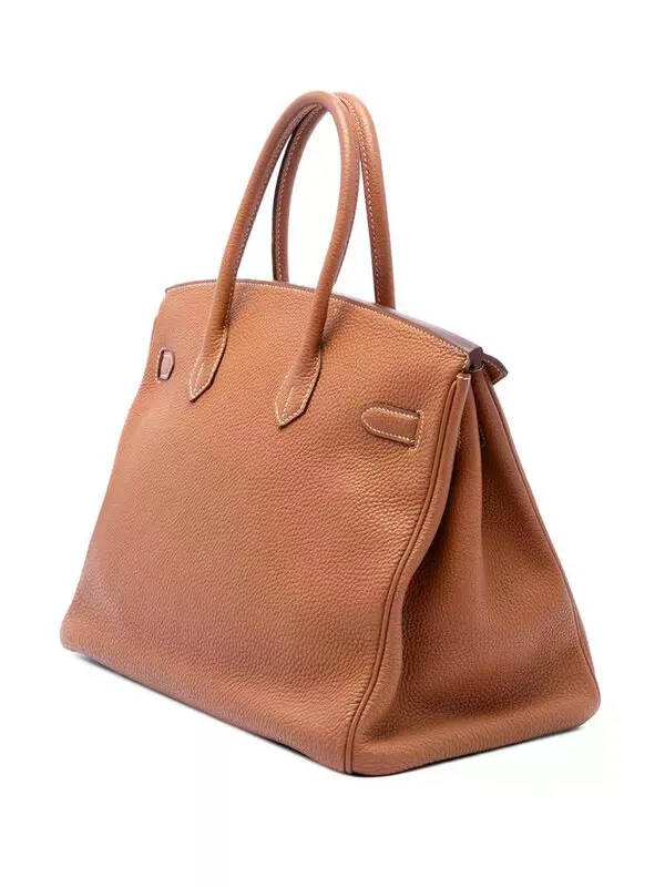 Hermès 2010 Togo Birkin Retourne 35 Handbag