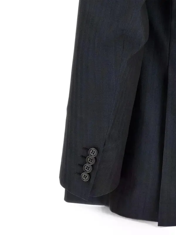 Brioni Brunico Pinstriped Wool Suit