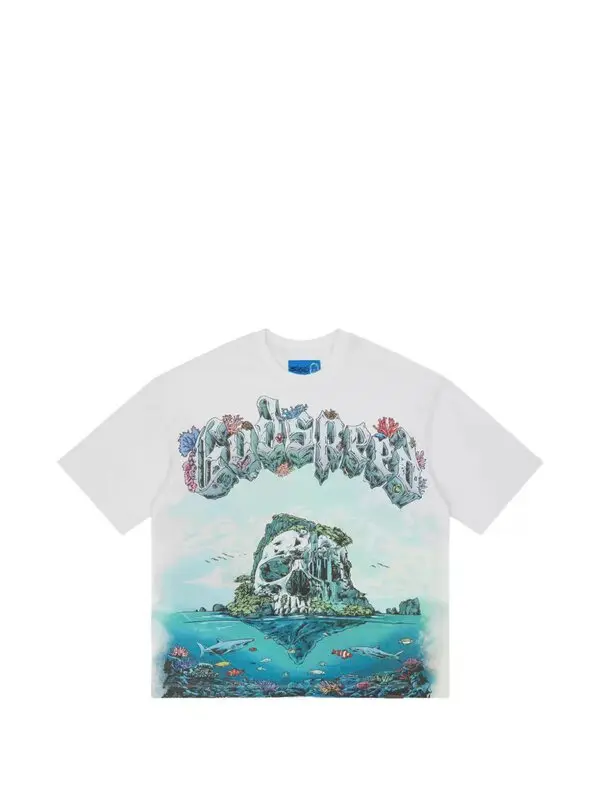 GODSPEED Island Ii Graphic-print T-shirt