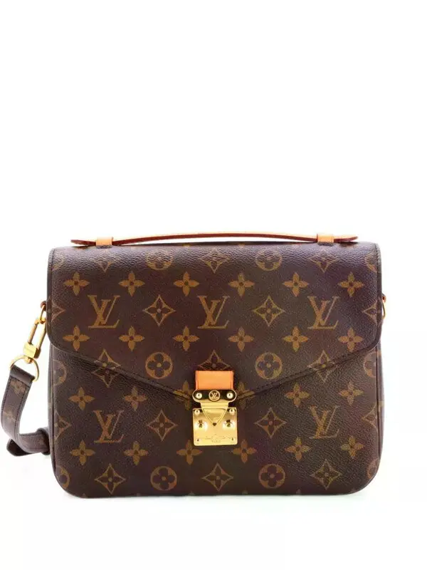 LOUIS VUITTON Pochette Metis Monogram Canvas Crossbody Bag - Brown