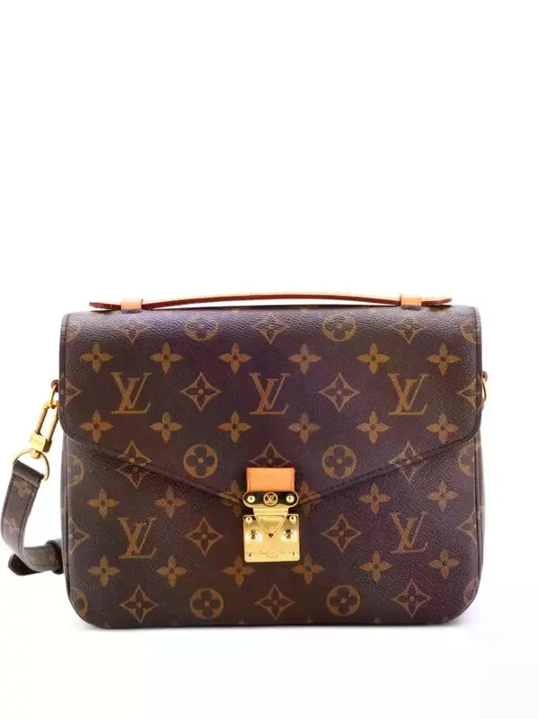 LOUIS VUITTON Pochette Metis Monogram Canvas Crossbody Bag - Brown