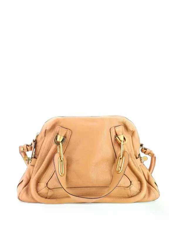 Chloé Paraty Top Handle Bag Leather Medium Satchel