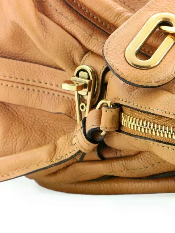 Chloé Paraty Top Handle Bag Leather Medium Satchel