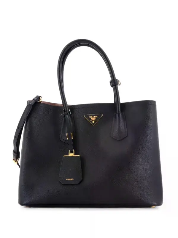Prada Cuir Double Saffiano Leather Tote Bag