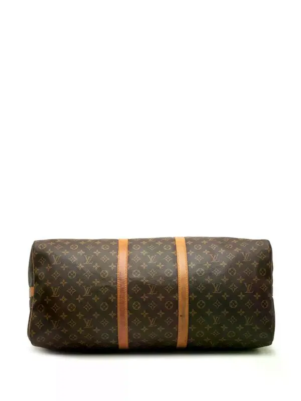 LOUIS VUITTON 1991 Monogram Keepall Bandoulière 60 Travel Bag