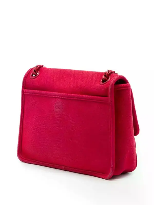 Miu Miu Canapa Chain Flap Crossbody Bag