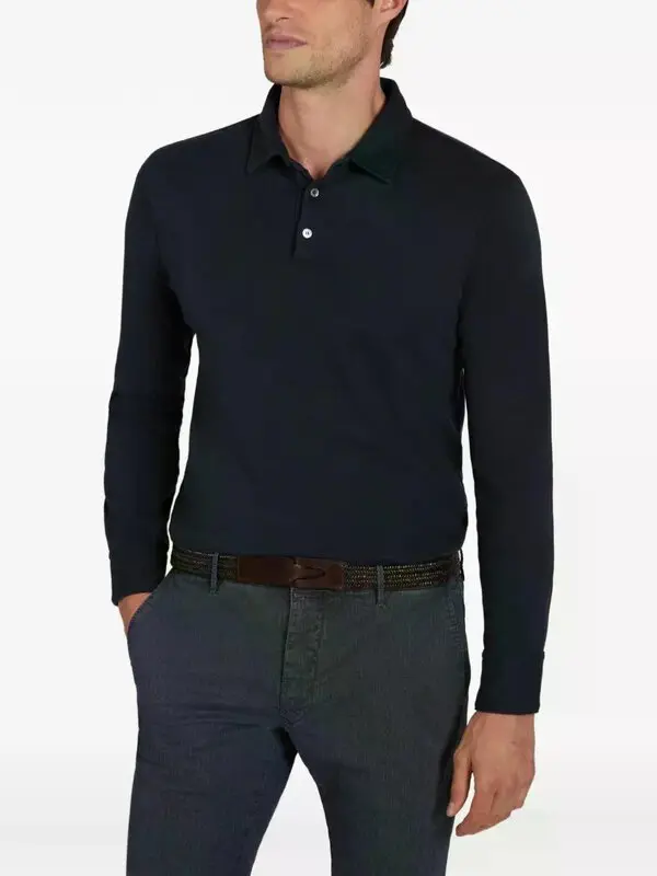 SLOWEAR Zanone Interlock-cotton Polo Shirt
