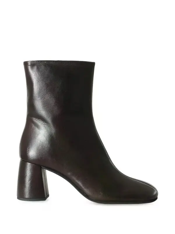 POEVE Block-heel Ankle Boots
