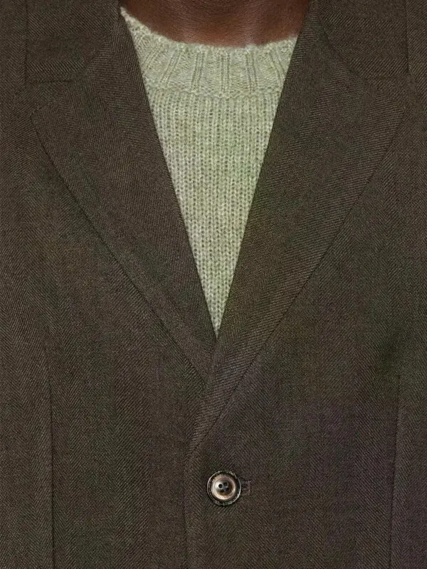 Imperial Herringbone Pattern Waistcoat