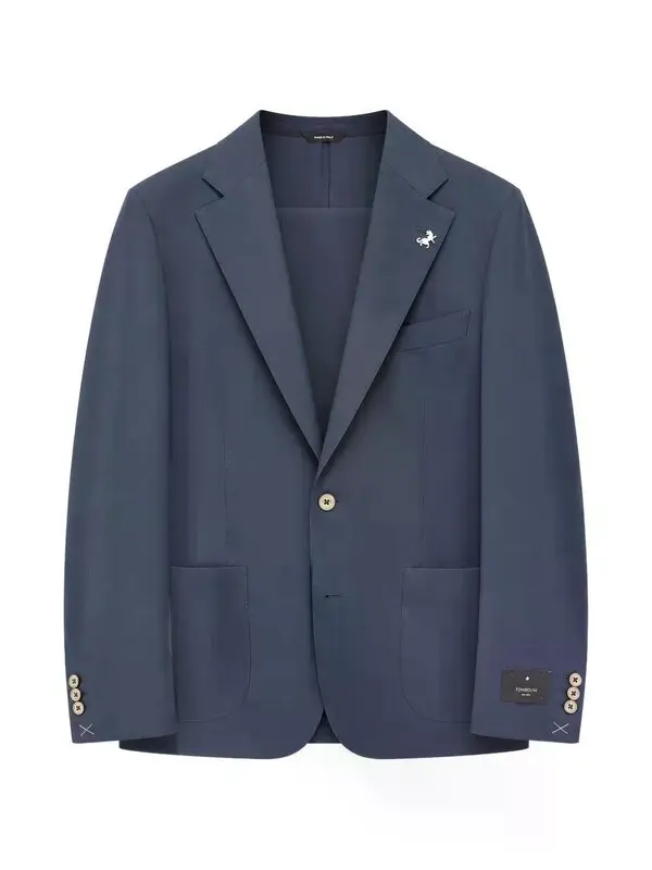 TOMBOLINI Notched-lapel Single-breasted Blazer