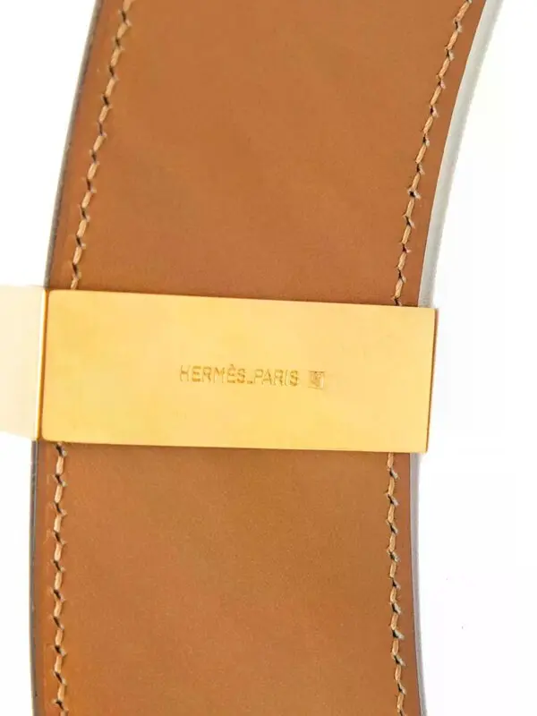 Hermès 1997 Box Calf Collier De Chien 70 Belt