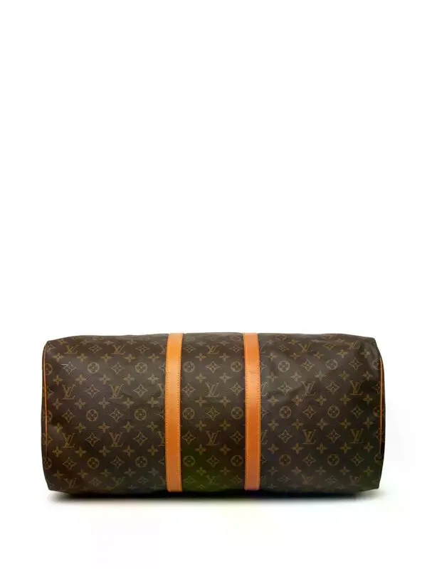 LOUIS VUITTON 1990 Monogram Keepall 55 Travel Bag