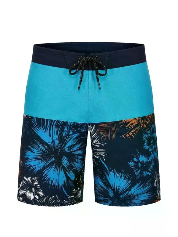 Oakley Meat Slab Floral-print Swim Shorts - Blue
