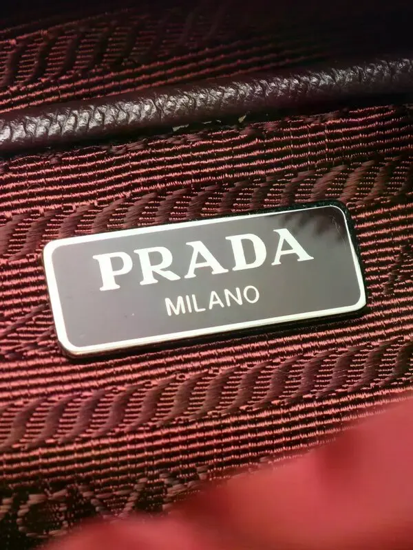 Prada Quilted Saffiano Shoulder Bag
