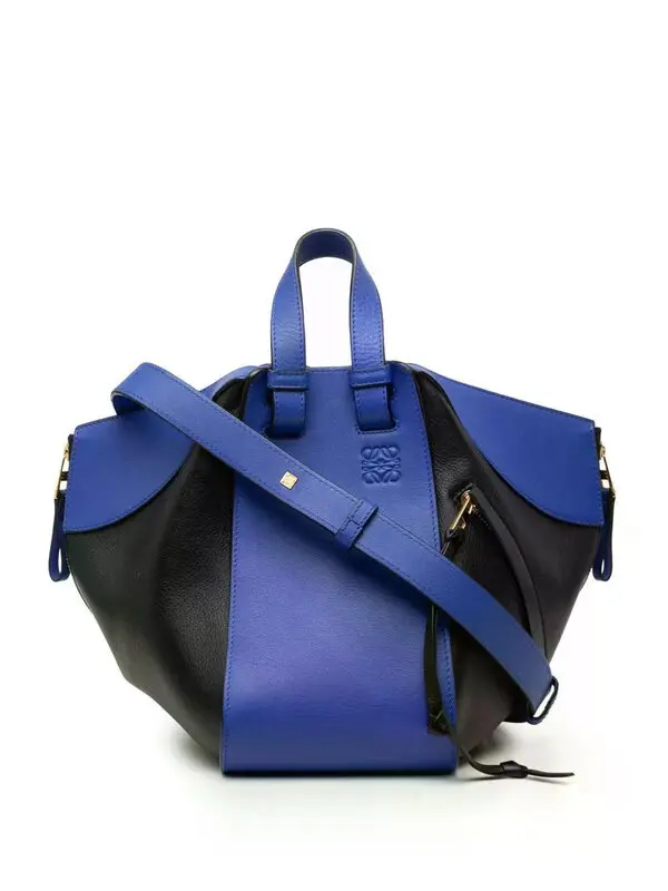 Loewe 2017 Small Bicolor Calfskin Hammock Satchel