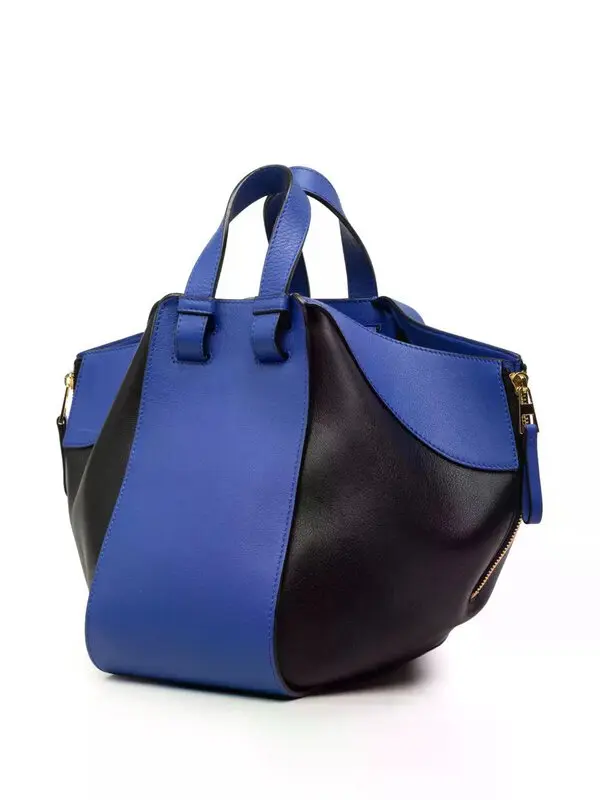 Loewe 2017 Small Bicolor Calfskin Hammock Satchel