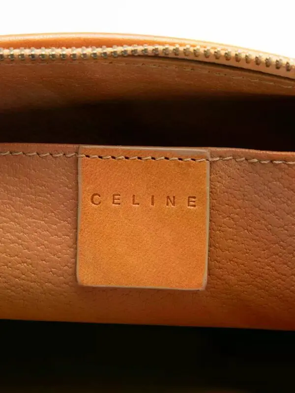 Celine 2000 Macadam Coated Canvas Cosmetic Pouch