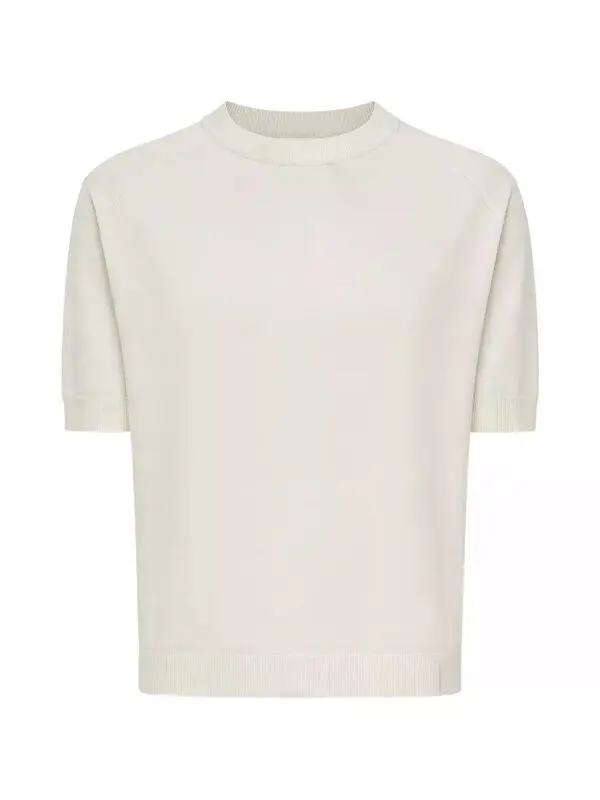 TOMBOLINI Fine-knit Short-sleeve T-shirt